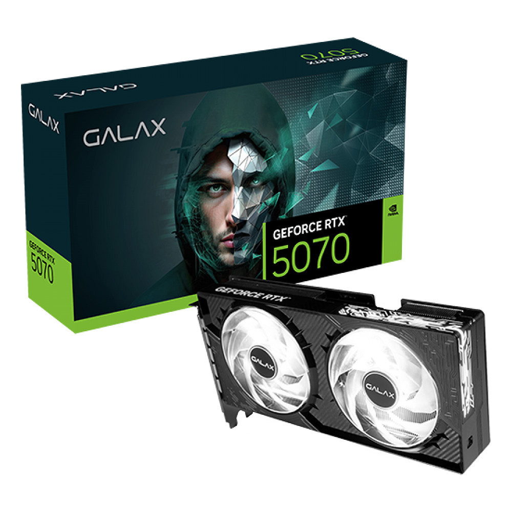 Placa de Vídeo Galax GeForce RTX 5070 1-Click OC 12GB GDDR7 192bits | Shopee Brasil