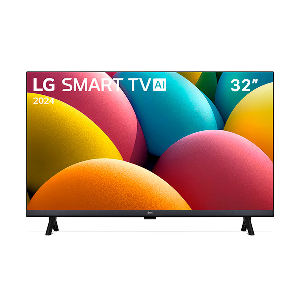 Smart Tv LG 32" HD LED HDR webOS 23 Thinq Ai Airplay Alexa 32LR600BPSA ...