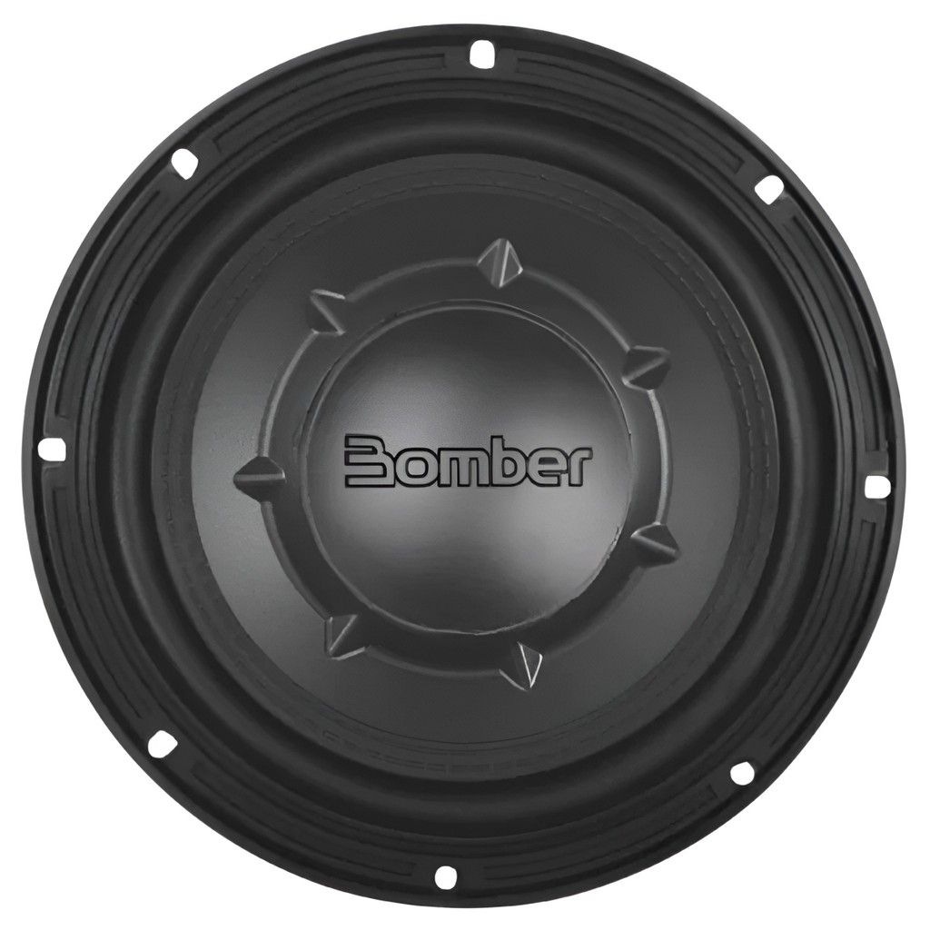 Subwoofer 8 polegadas Bomber Alto Falante Slim 200 Watts RMS 4 Ohms | Shopee Brasil