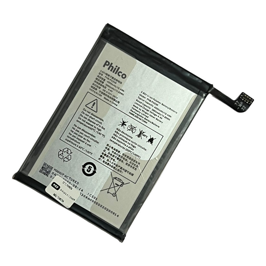 Bateria Modelo compativel para Philco Pcs02 Phb-pce06 Hit Max | Shopee ...