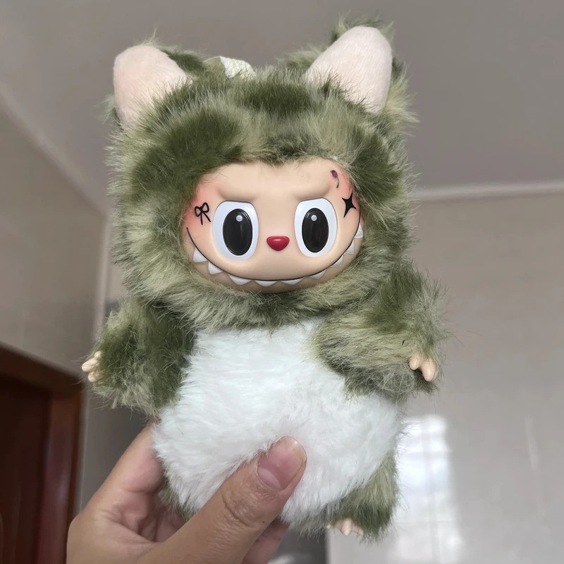 Boneca Monster Labubu Zimomo Big Tail da Série Creat Change, Caixa ...