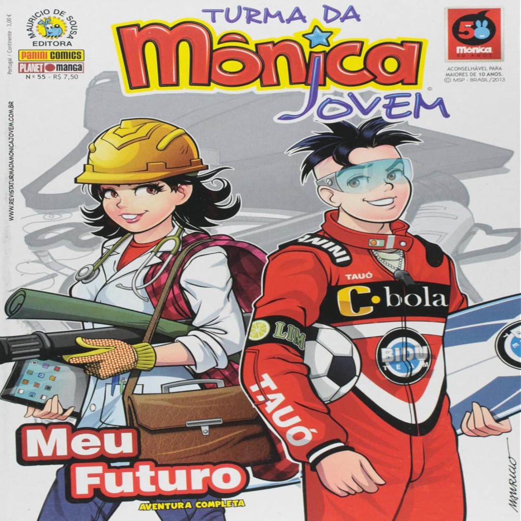 Turma da Monica Jovem/ Nº55 / Meu Futuro autor Mauricio de Sousa ...
