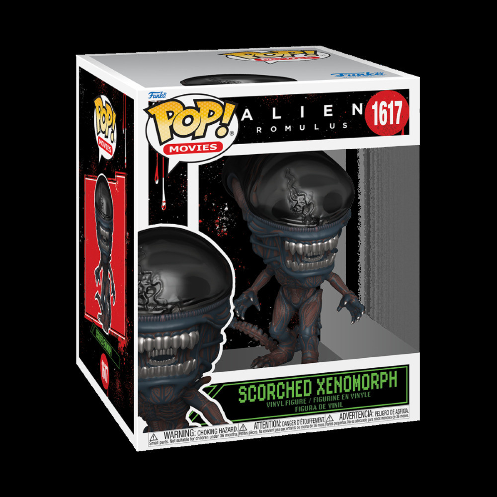 Funko POP! Movies Alien Romulus Scorched Xenomorph 6" #1617 (Super ...