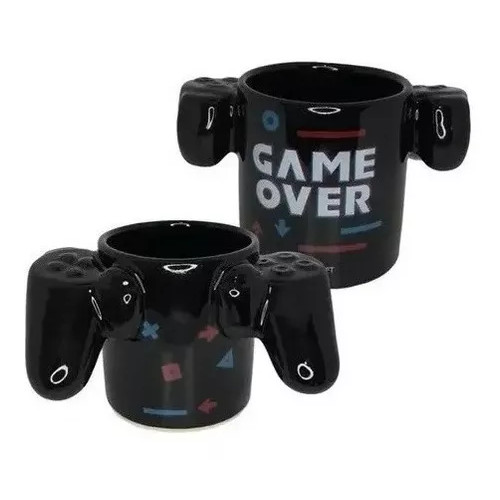 CANECA 3D CERAMICA CONTROLE GAME OVER -350 ML | Shopee Brasil