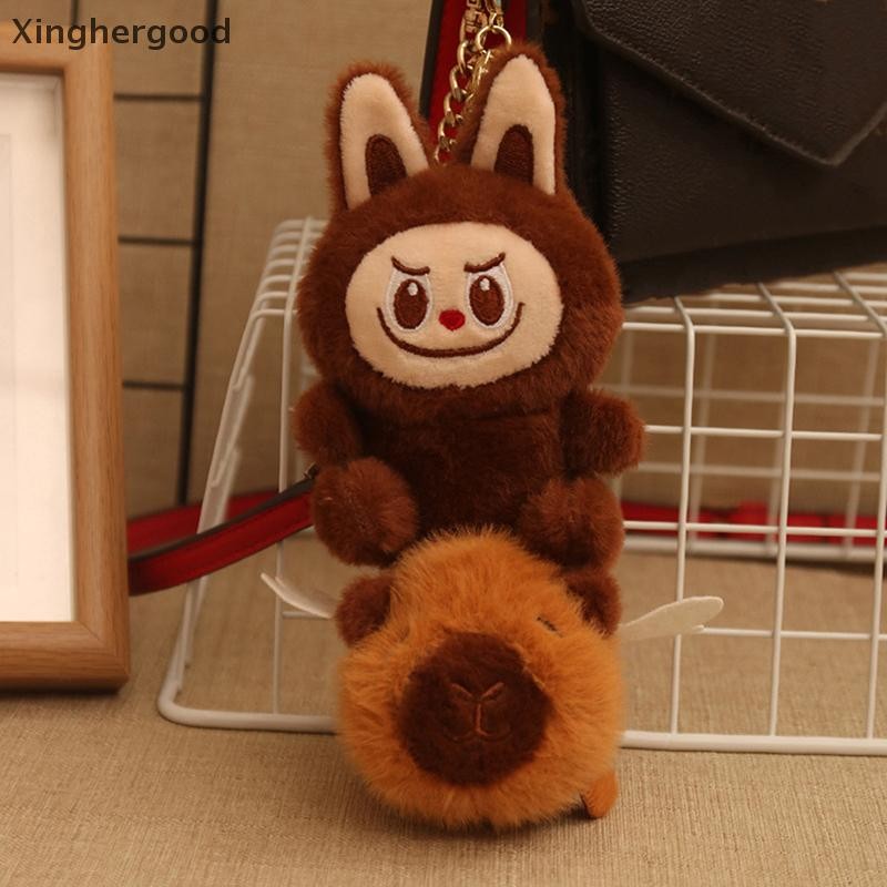 Xinghergood 1 Peça Kawaii Labubu Capivara Pingente Brinquedos De ...