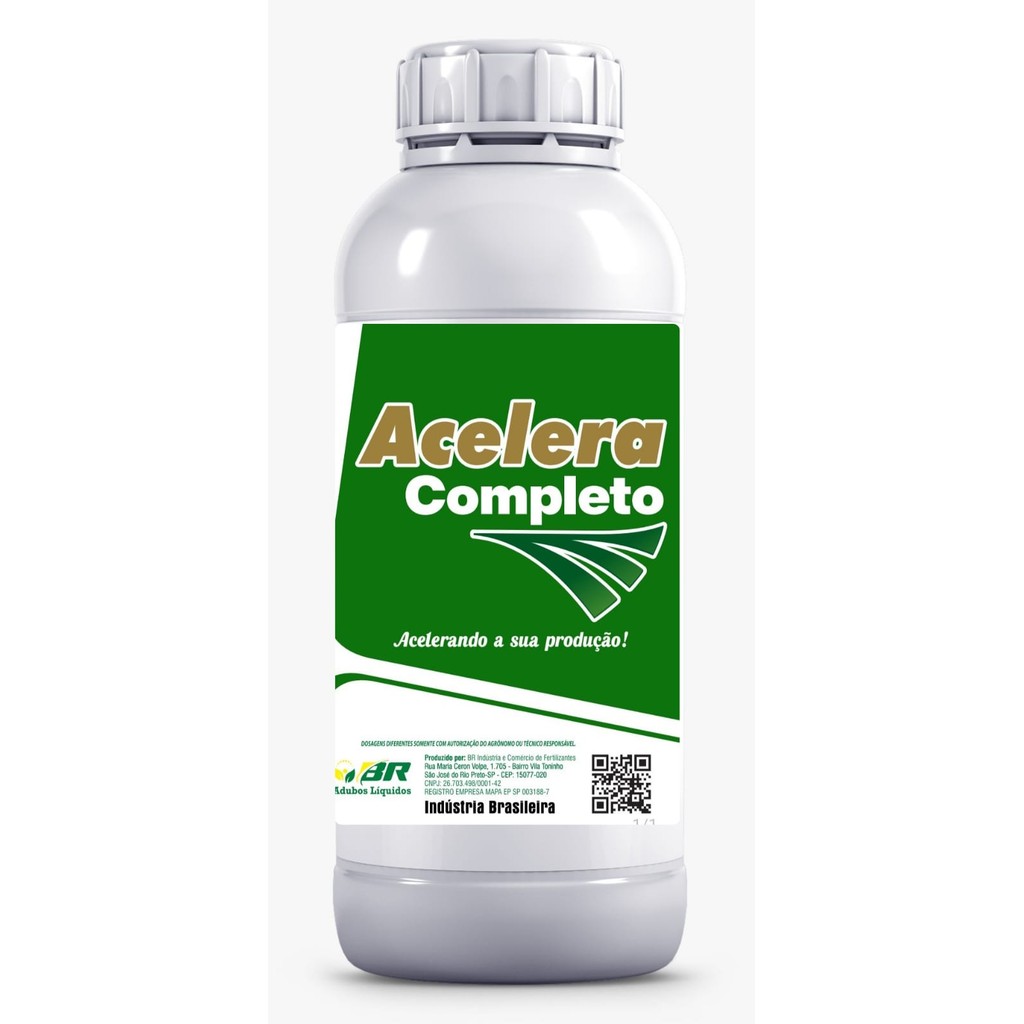 Fertilizante Acelera Completo Prática Foliar Todas Culturas | Shopee Brasil