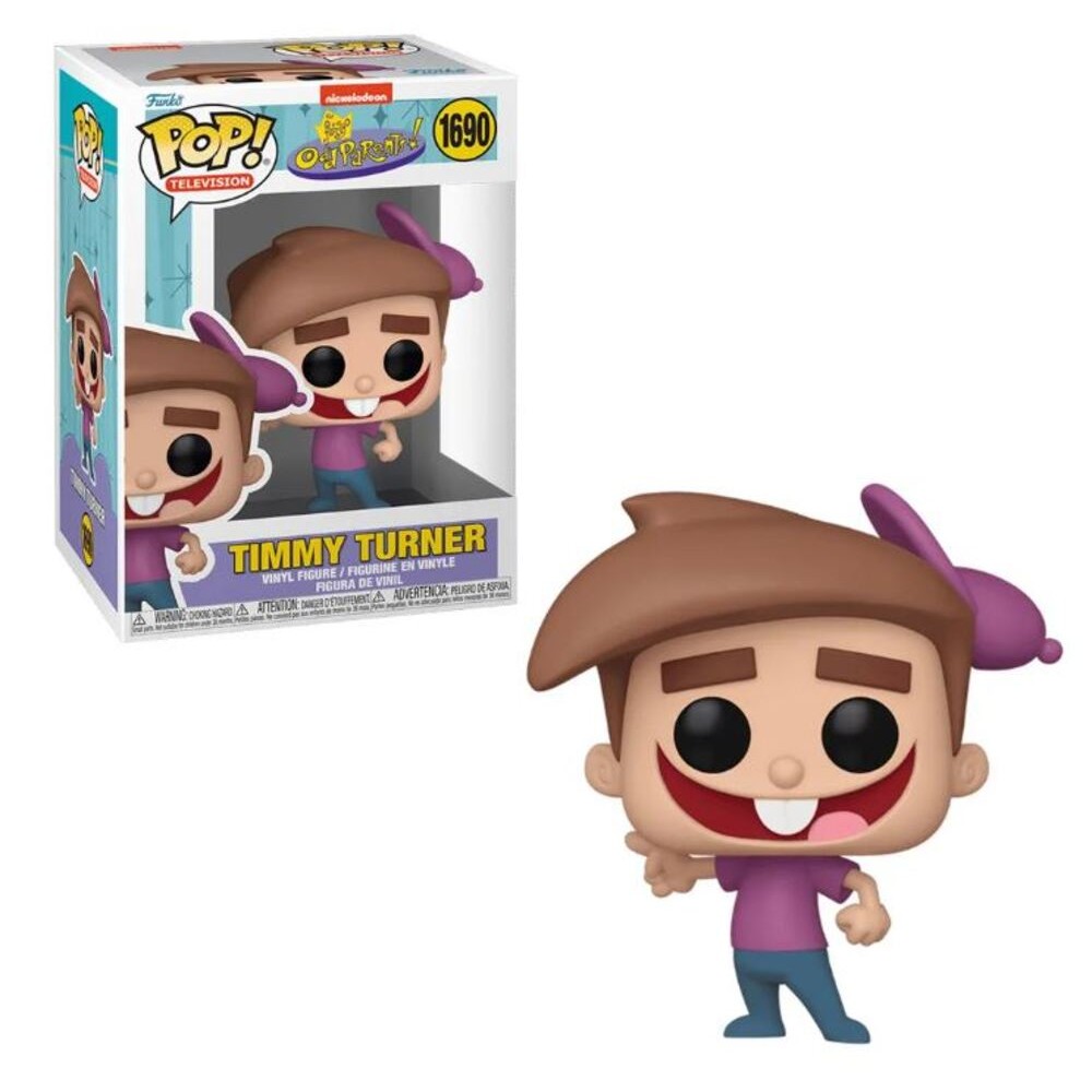 Funko Pop Padrinhos Magicos 1690 - Timmy Turner | Shopee Brasil