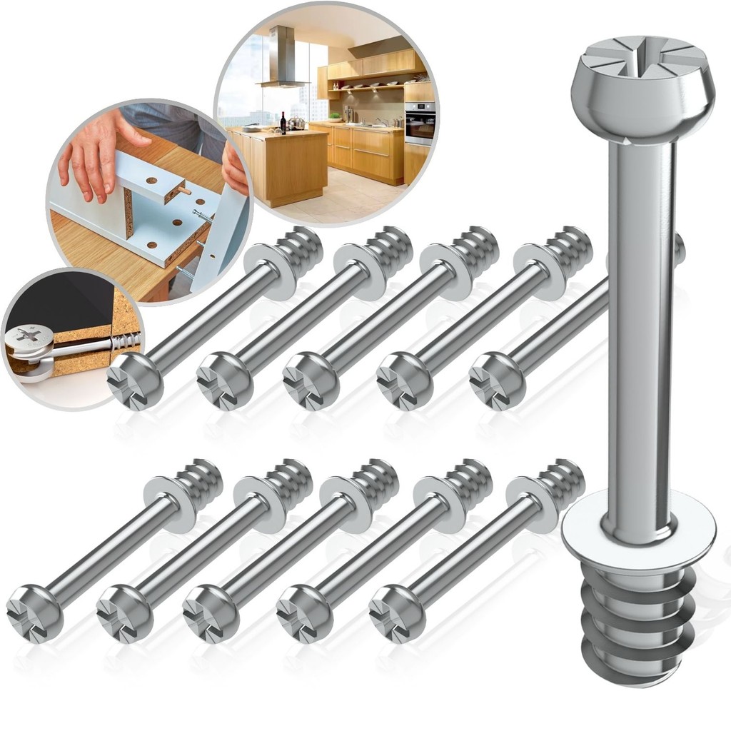 Kit 100 Minifix Excêntrico Girofix Universal Conector Dispositivo ...