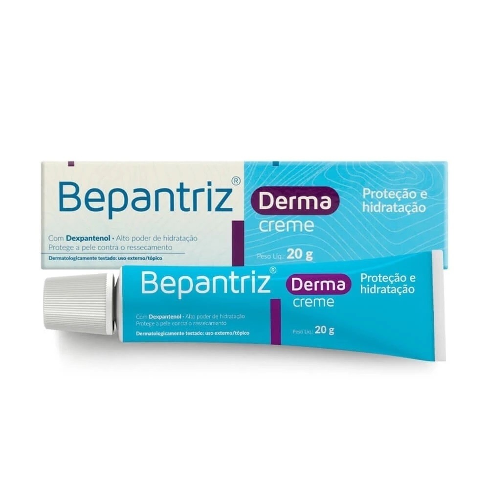 Pomada Bepantriz Derma Creme Dexpantenol 20g - Cimed | Shopee Brasil