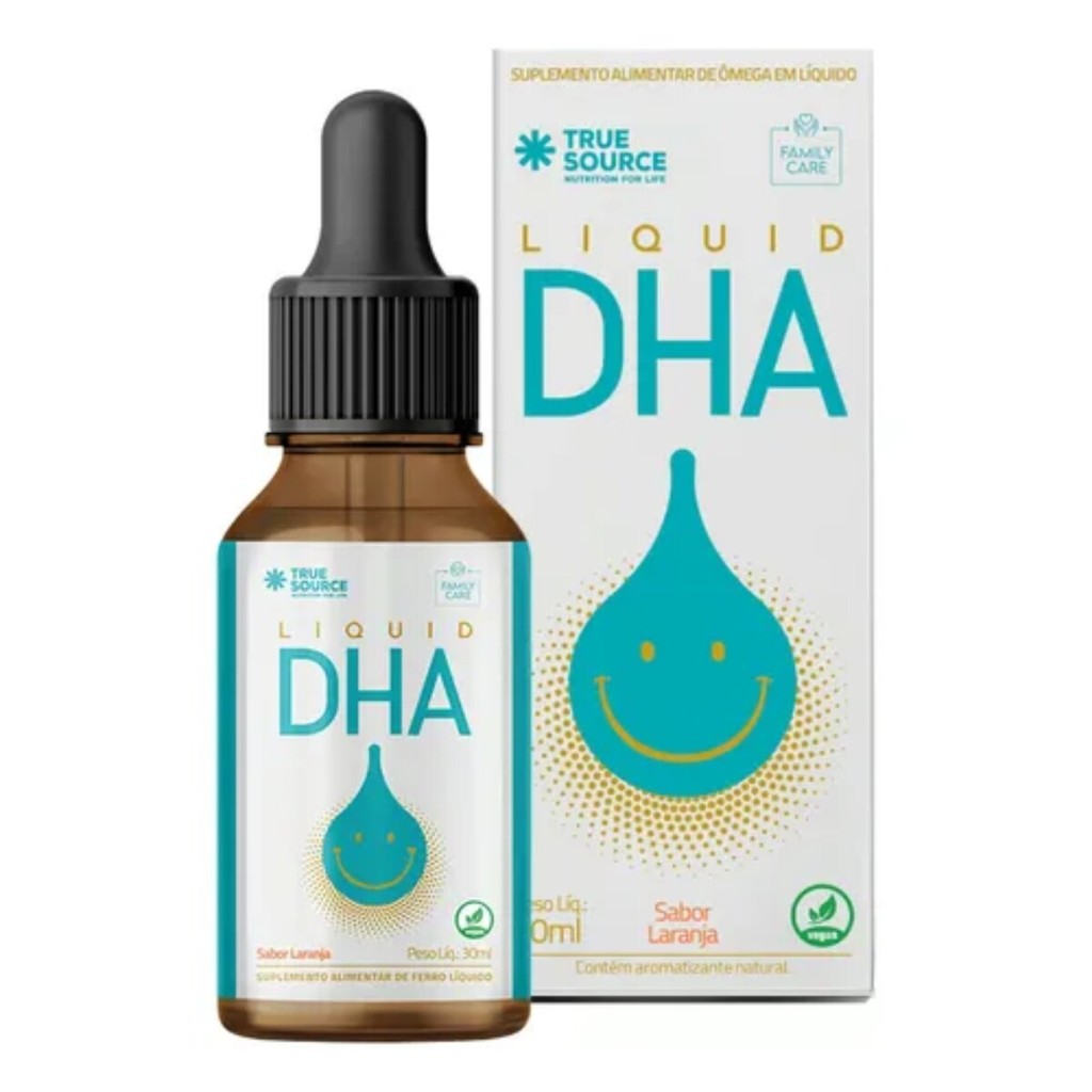 Liquid Dha 30ml Sabor Laranja - Family Care - True Source | Shopee Brasil