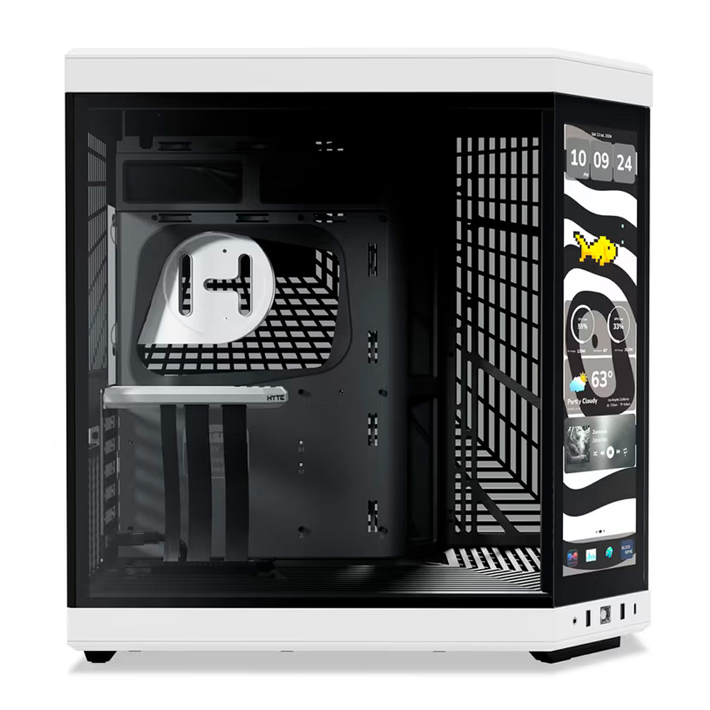 Gabinete Gamer Hyte Y70 Touch Infinite, mid Tower, s/fans, Display ...