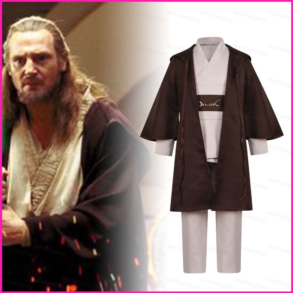 PS2 Star Wars Obi-Wan Kenobi role play cosplay Pano Fantasia De Festa ...