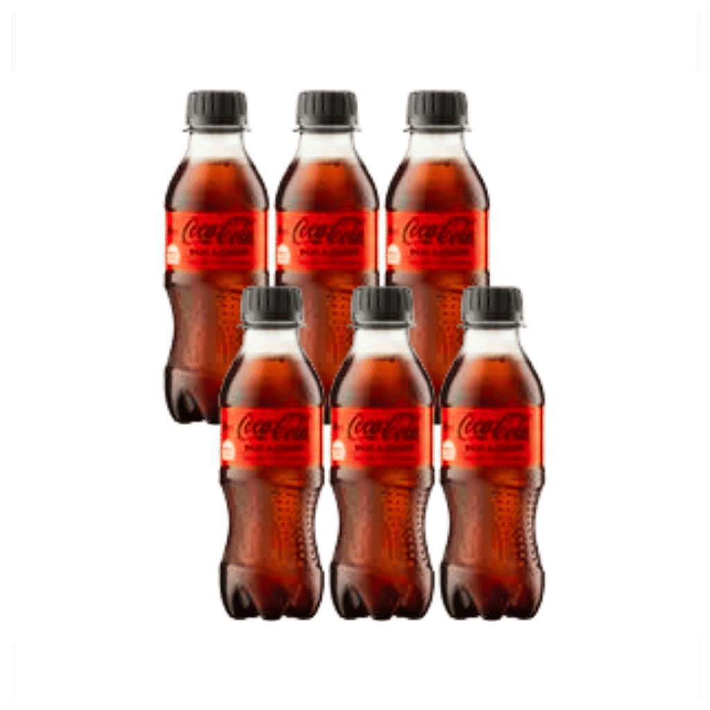 Coca Cola Zero Açúcar Pet Mini Garrafinha 200ml - Pack com 6 Unidades ...