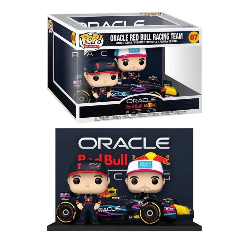 Funko Pop Formula 1 - 7 Oracle Red Bull Racing Team | Shopee Brasil