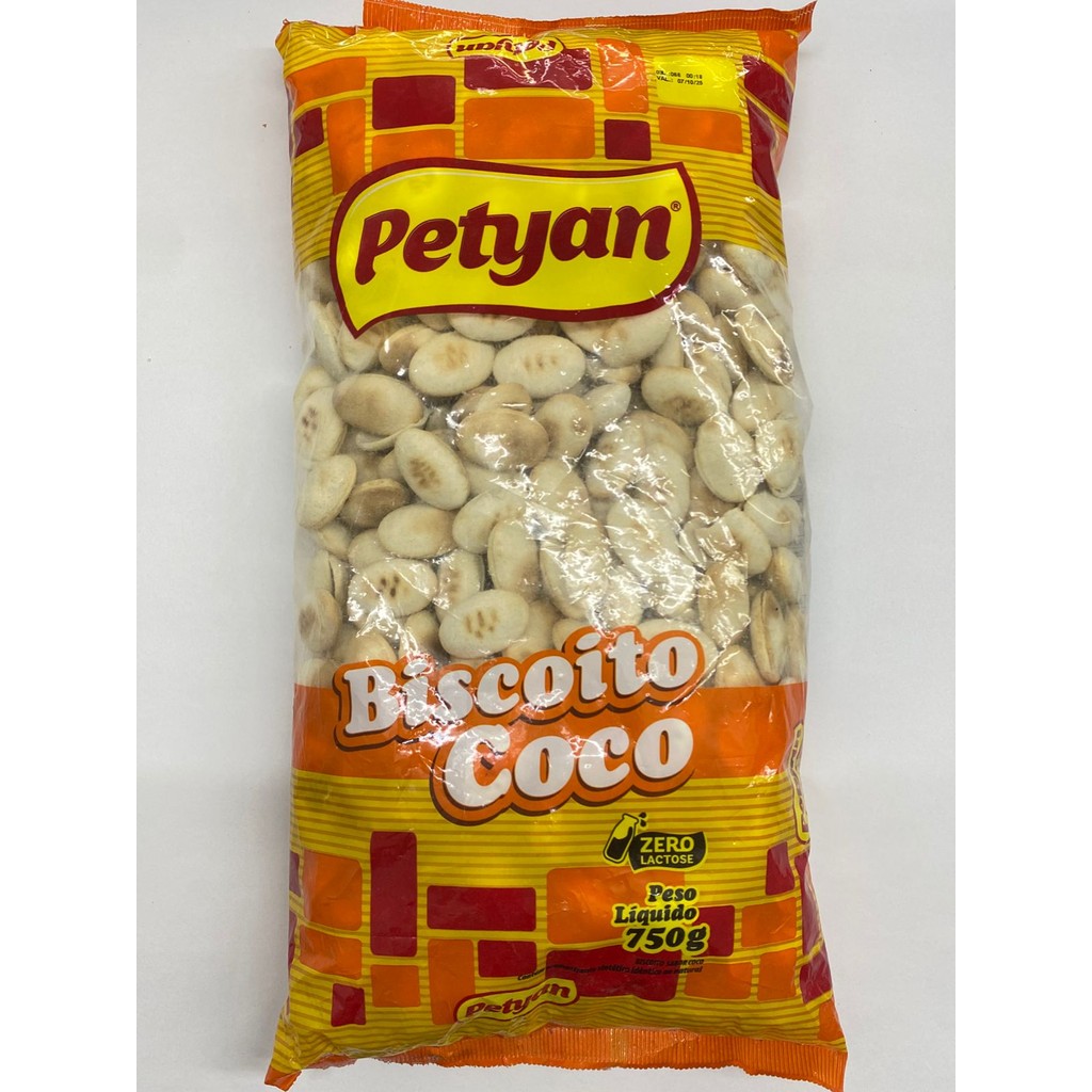 Biscoito Coco Petyan 750g | Shopee Brasil