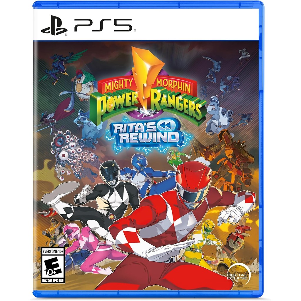Mighty Morphin Power Rangers Ritas Rewind PS5 Midia Fisica | Shopee Brasil