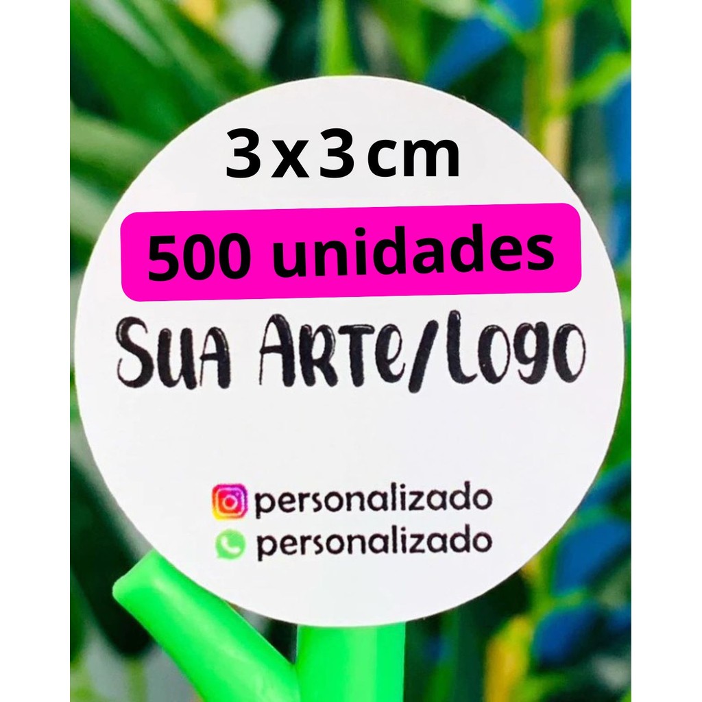 500 Adesivo Personalizado Autocolante 3x3 Recorte Eletrônico Rótulos Logo Etiqueta para ...