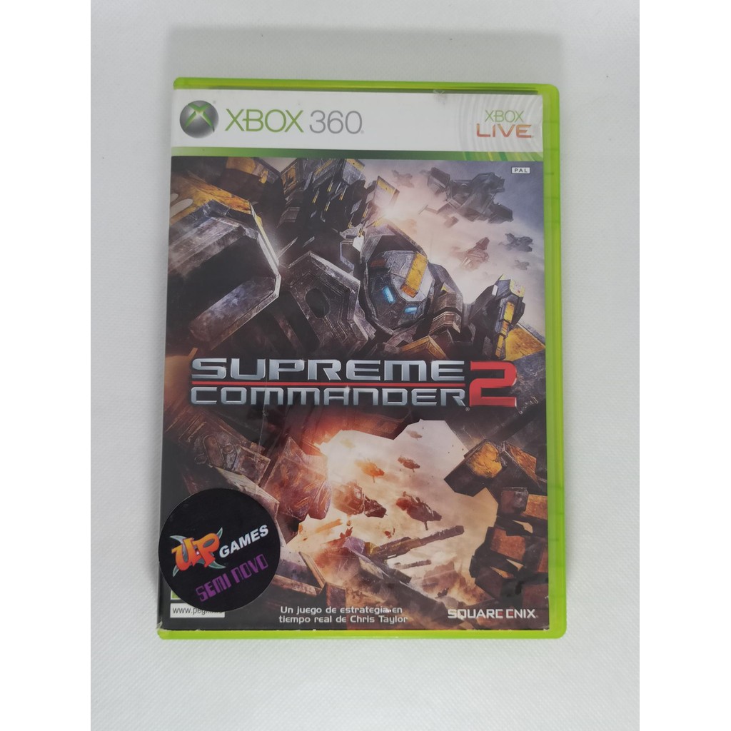 Jogo Supreme Commander 2 - Xbox 360 (Usado) | Shopee Brasil