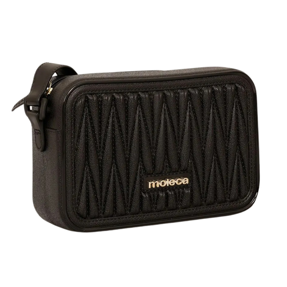 Bolsa Moleca Feminina Moderna Tiracolo Preta Pequena | Shopee Brasil