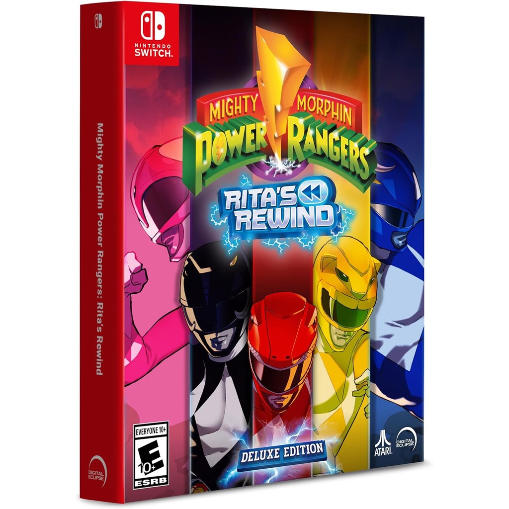 Mighty Morphin Power Rangers Ritas Rewind Deluxe Edition Switch Midia ...