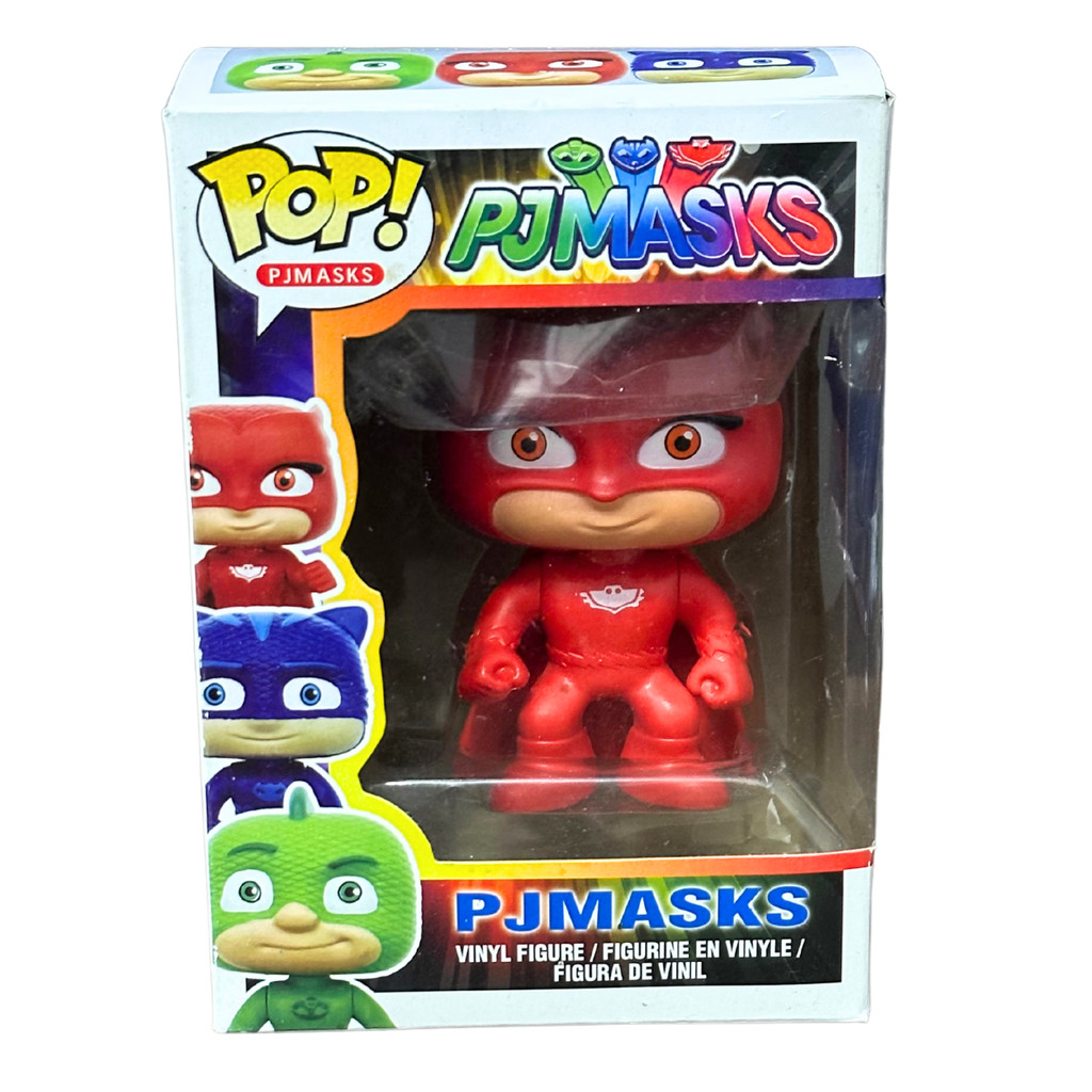 Boneco Pj Masks Corujita Funko Pop 10 CM Vermelho Articulado | Shopee ...