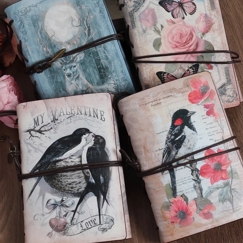 Diário Vintage Forest Para Scrapbook Bullet Journal | Shopee Brasil
