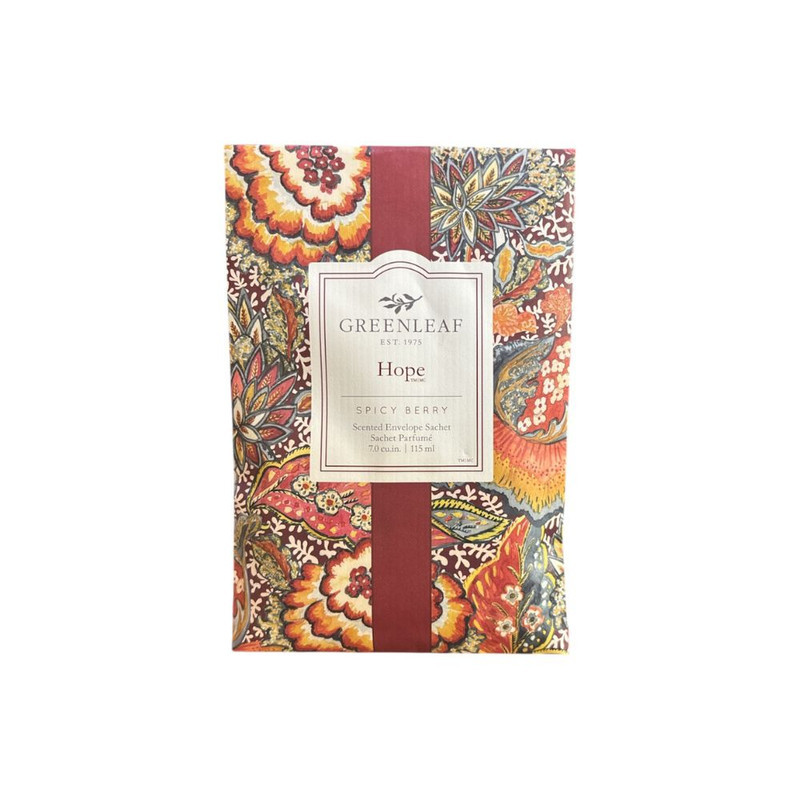 Sachê Perfumado Greenleaf Hope Large – Aroma Amadeirado floral | Shopee ...