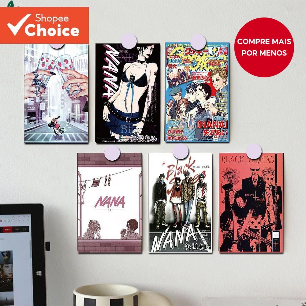 10 Pçs Clássico Anime NANA Cartaz De Parede Adesivos Decoração Do ...
