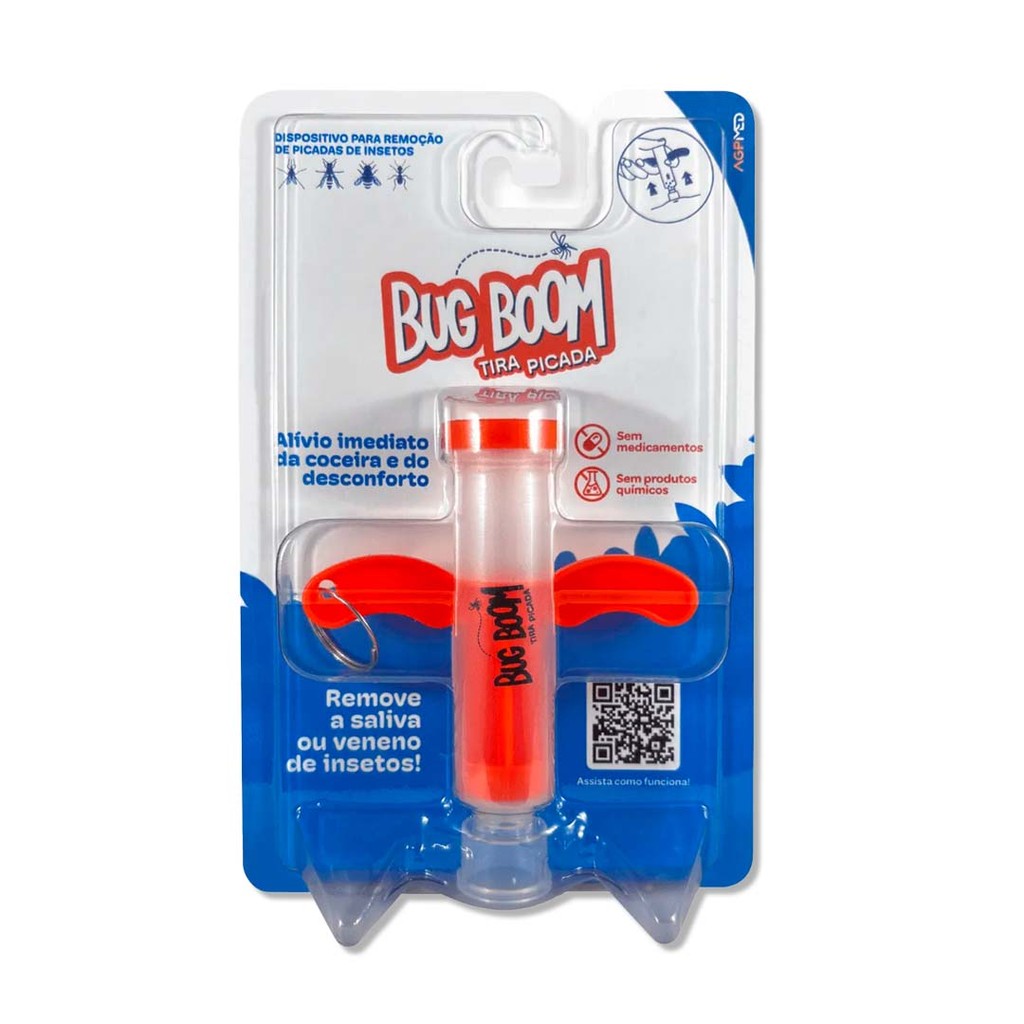 Bug Boom Tira Picada Laranja Agpmed | Shopee Brasil
