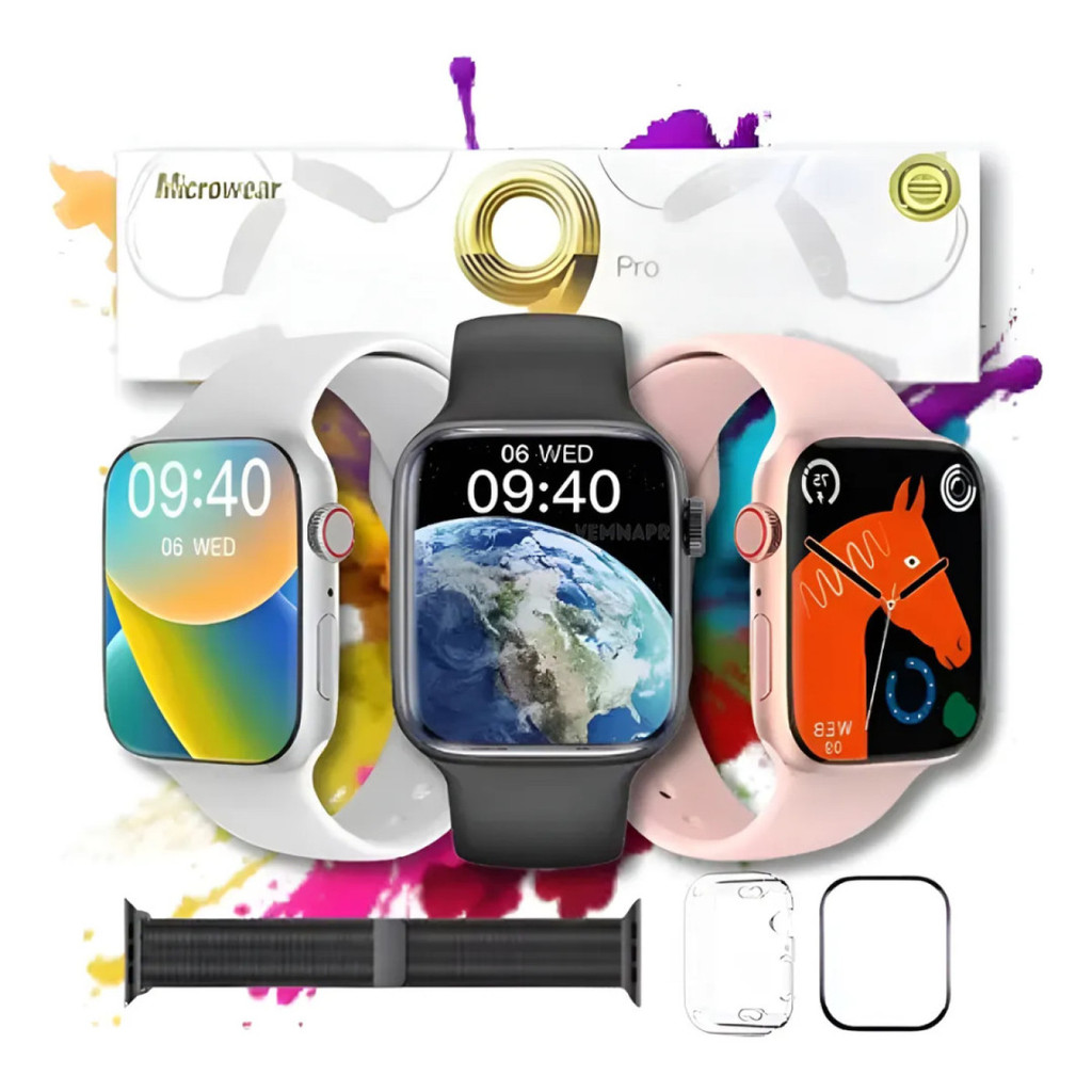 Relógio Smartwatch W59 Pro Série 9 Masculino Feminino Gps | Shopee Brasil