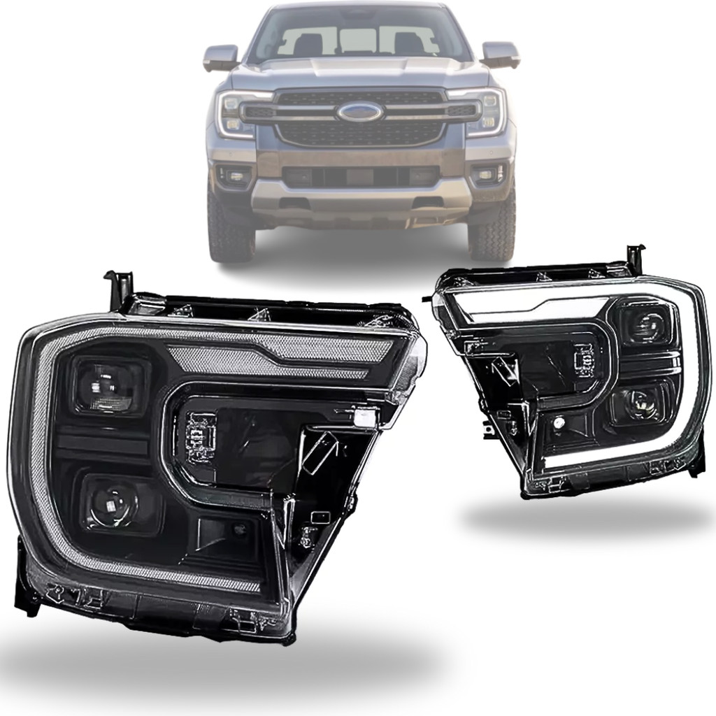 Par Farol Dianteiro Principal Modelo Raptor Para Nova Ranger 2024 2025 ...