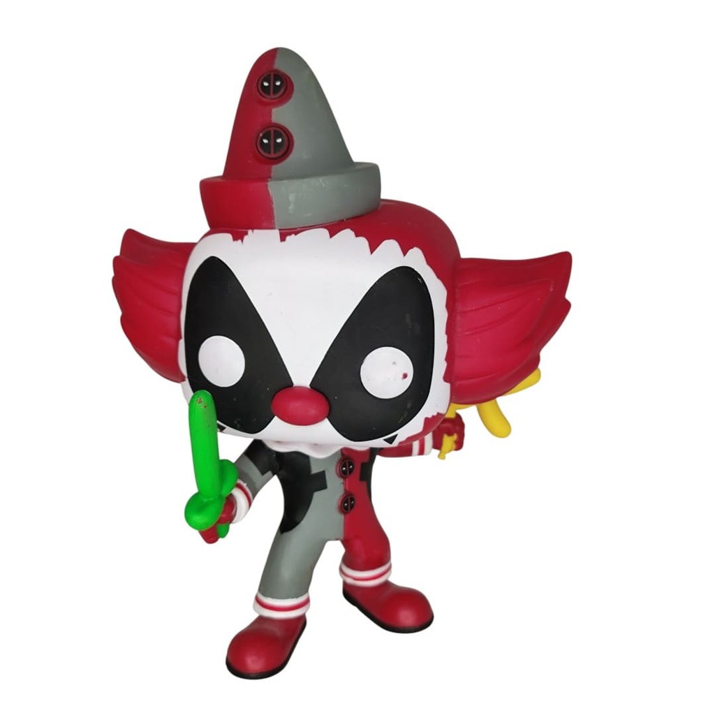 FUNKO Clown Deadpool [com detalhes] Marvel 322 | Shopee Brasil