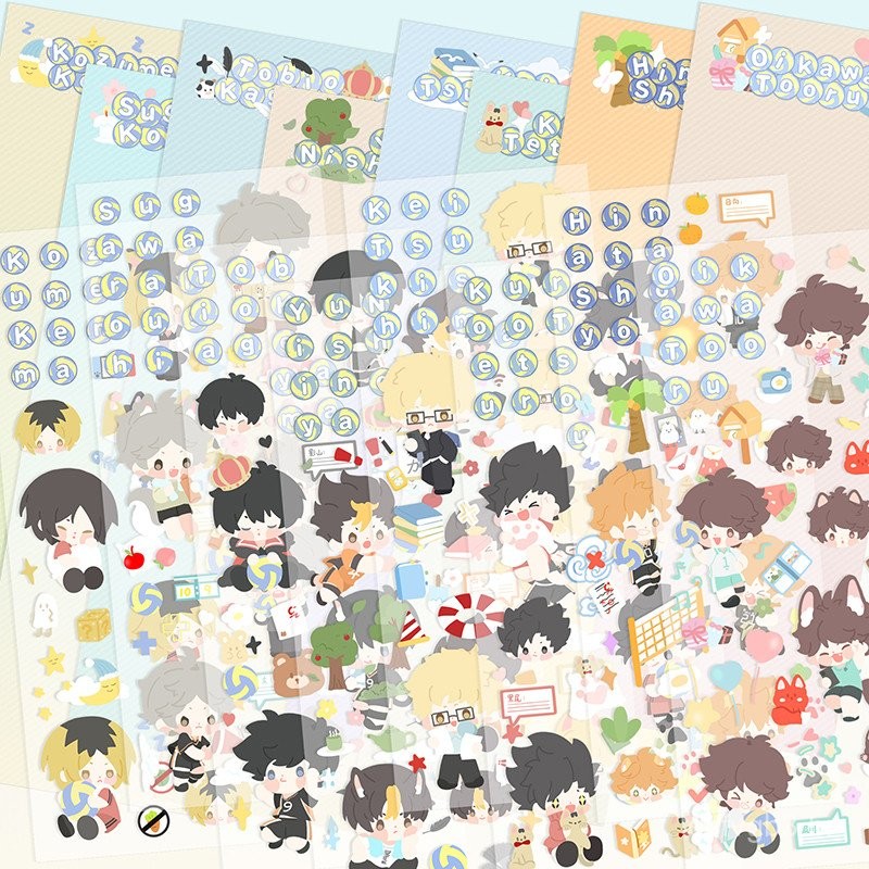 Haikyuu!! Anime Fan Merchandise Shoyo Hinata, Kageyama Tooru, Oikawa ...
