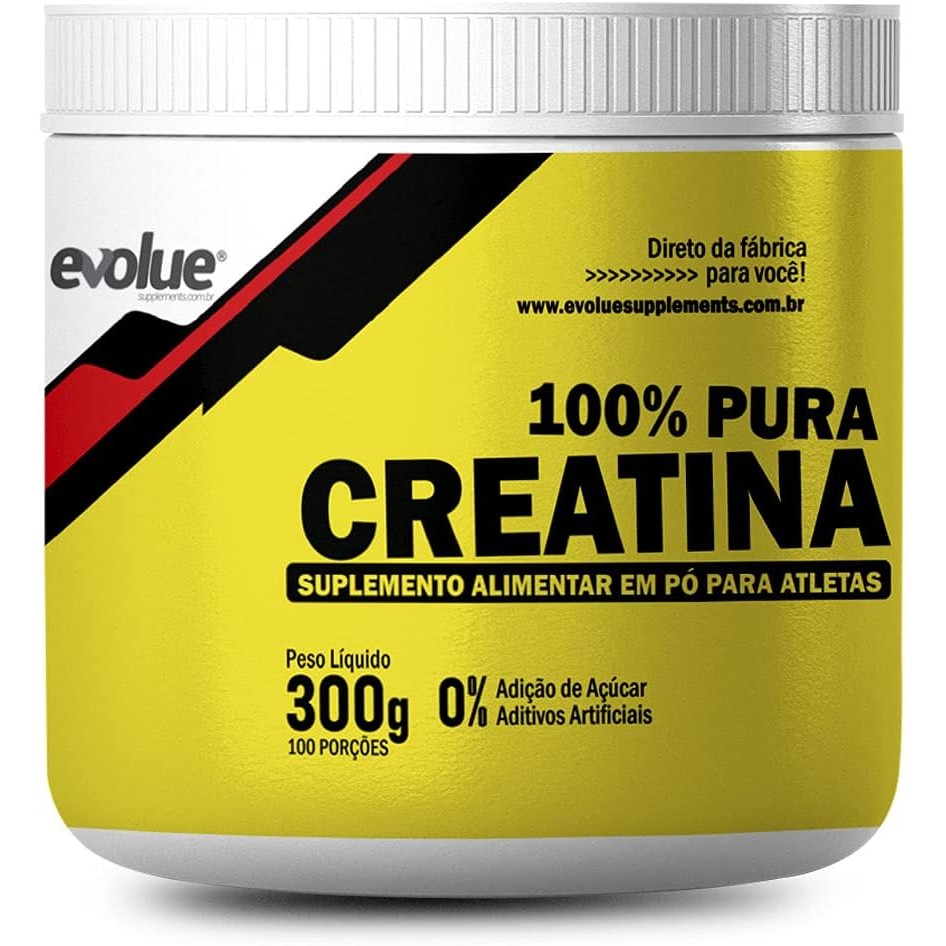 Evolue Creatina 100% Pura - 300g | Shopee Brasil