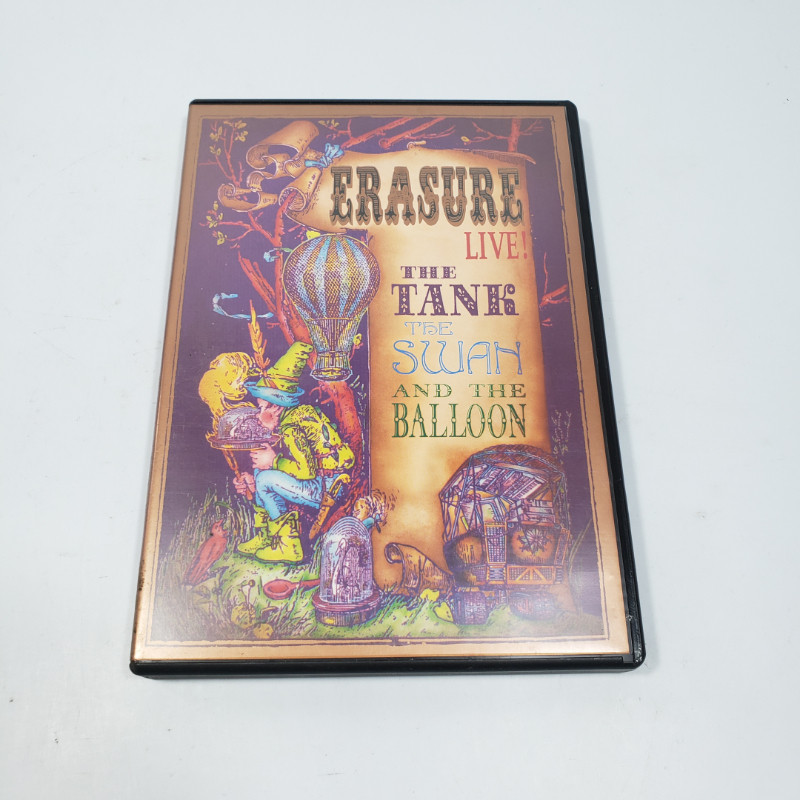 DVD Erasure Live! The Tank, The Swan and The Balloon | Shopee Brasil