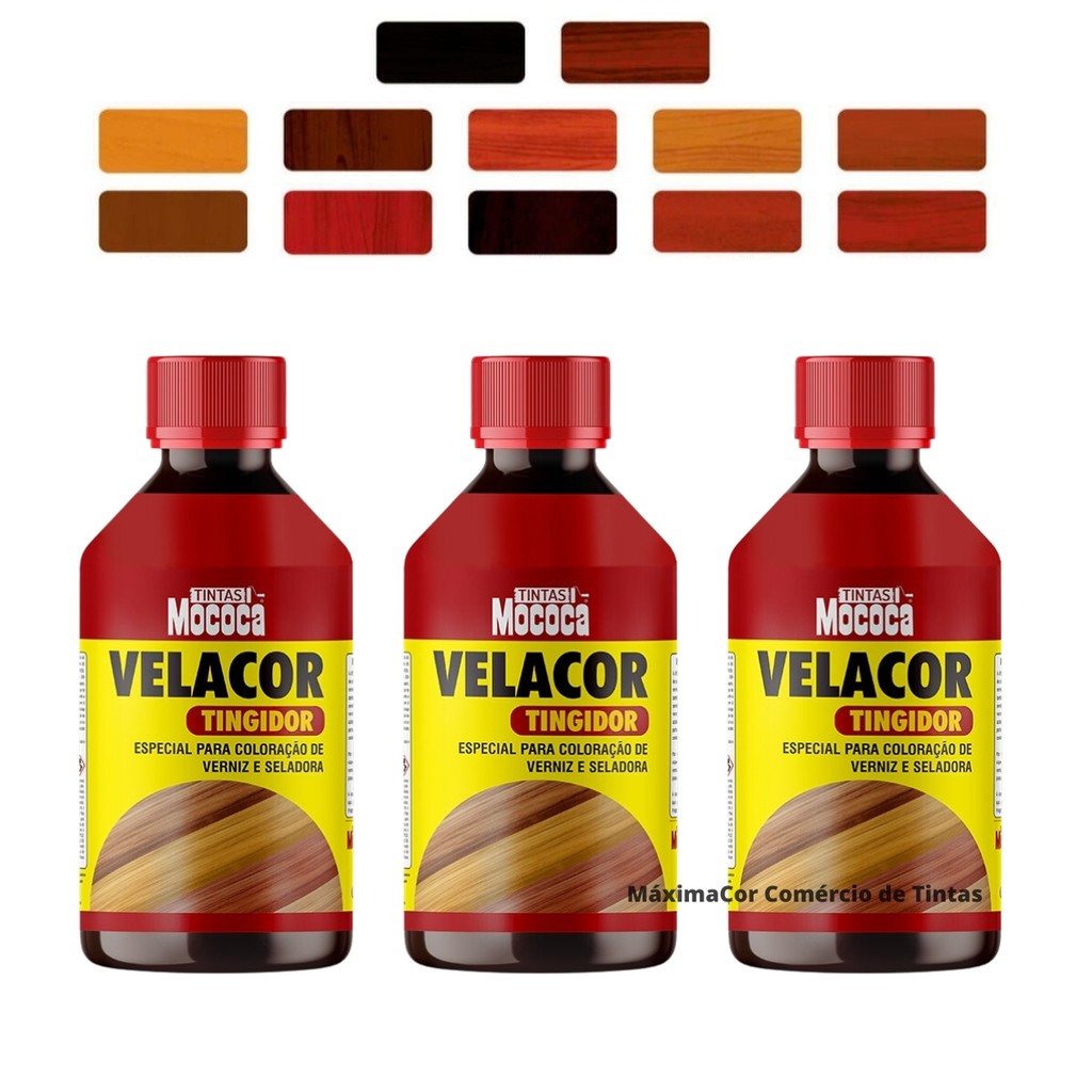 Tingidor para Verniz, Seladora e Madeira Velacor Kit 3un | Shopee Brasil