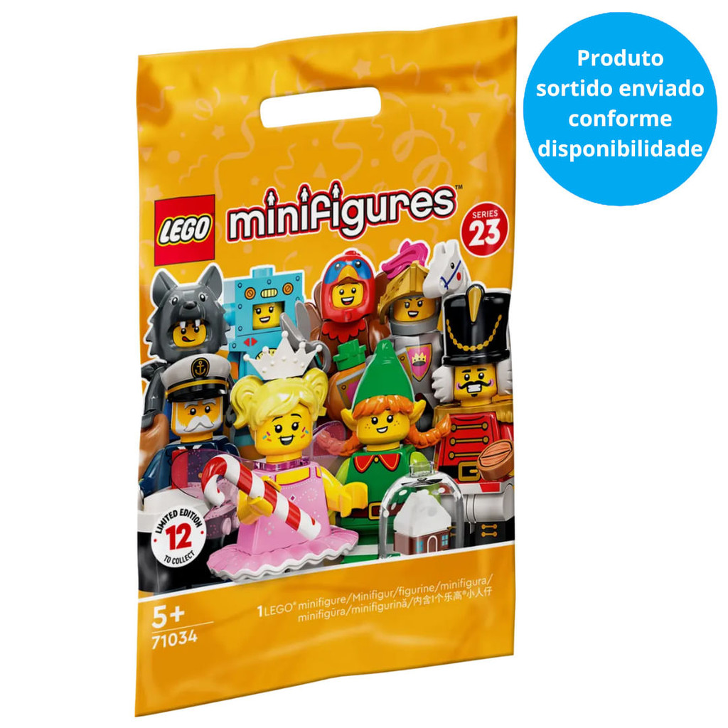 LEGO Minifigures - Série 23 - Sortido - 71034 | Shopee Brasil
