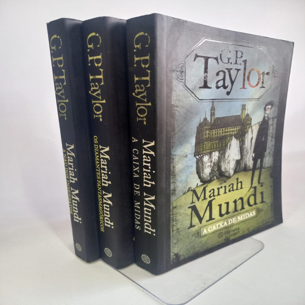 Coleção Mariah Mundi 3 Volumes autor G. P. Taylor | Shopee Brasil