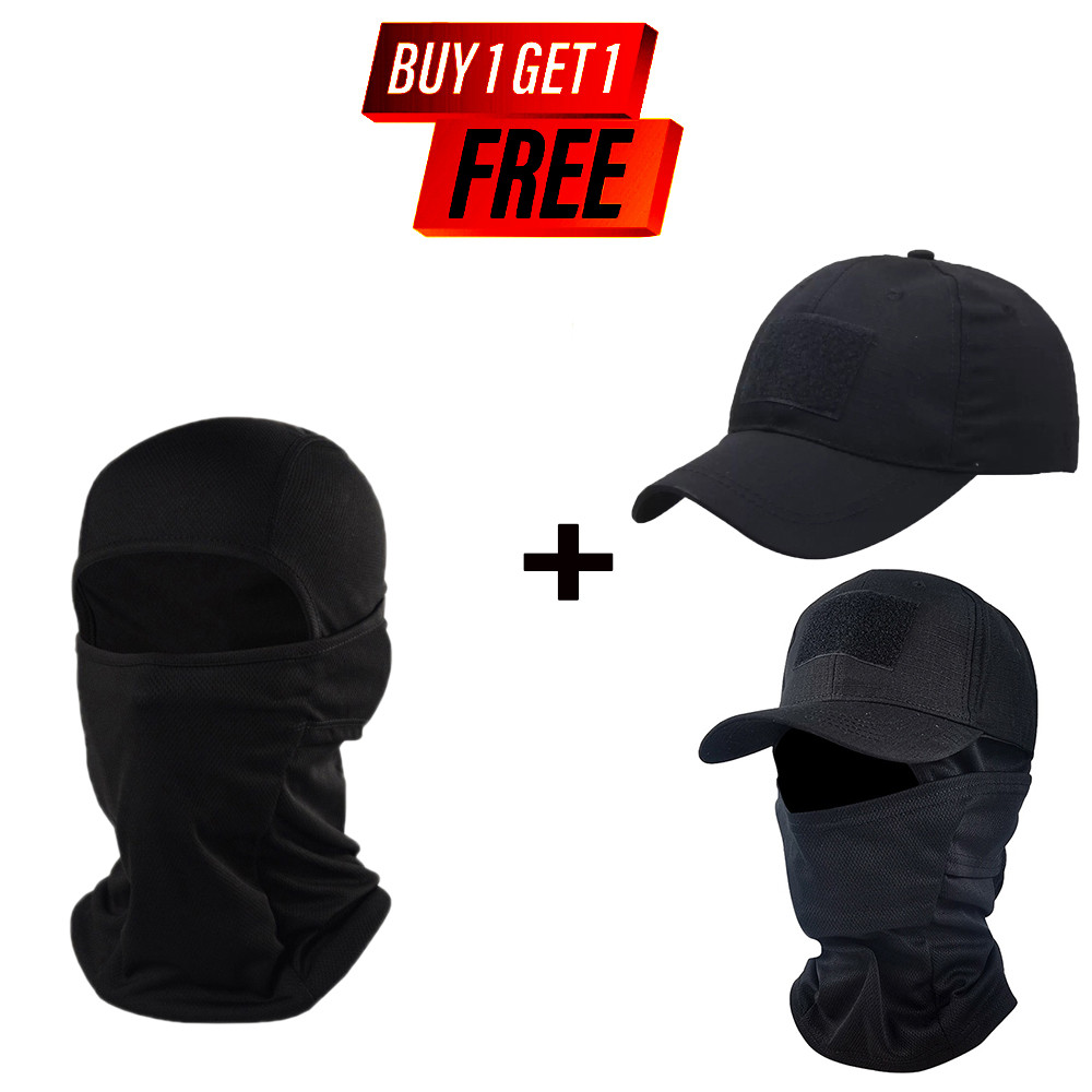 Compre 1 Leve 1 Balaclava + Boné Camuflado Para Pesca BalaclavaCaps ...