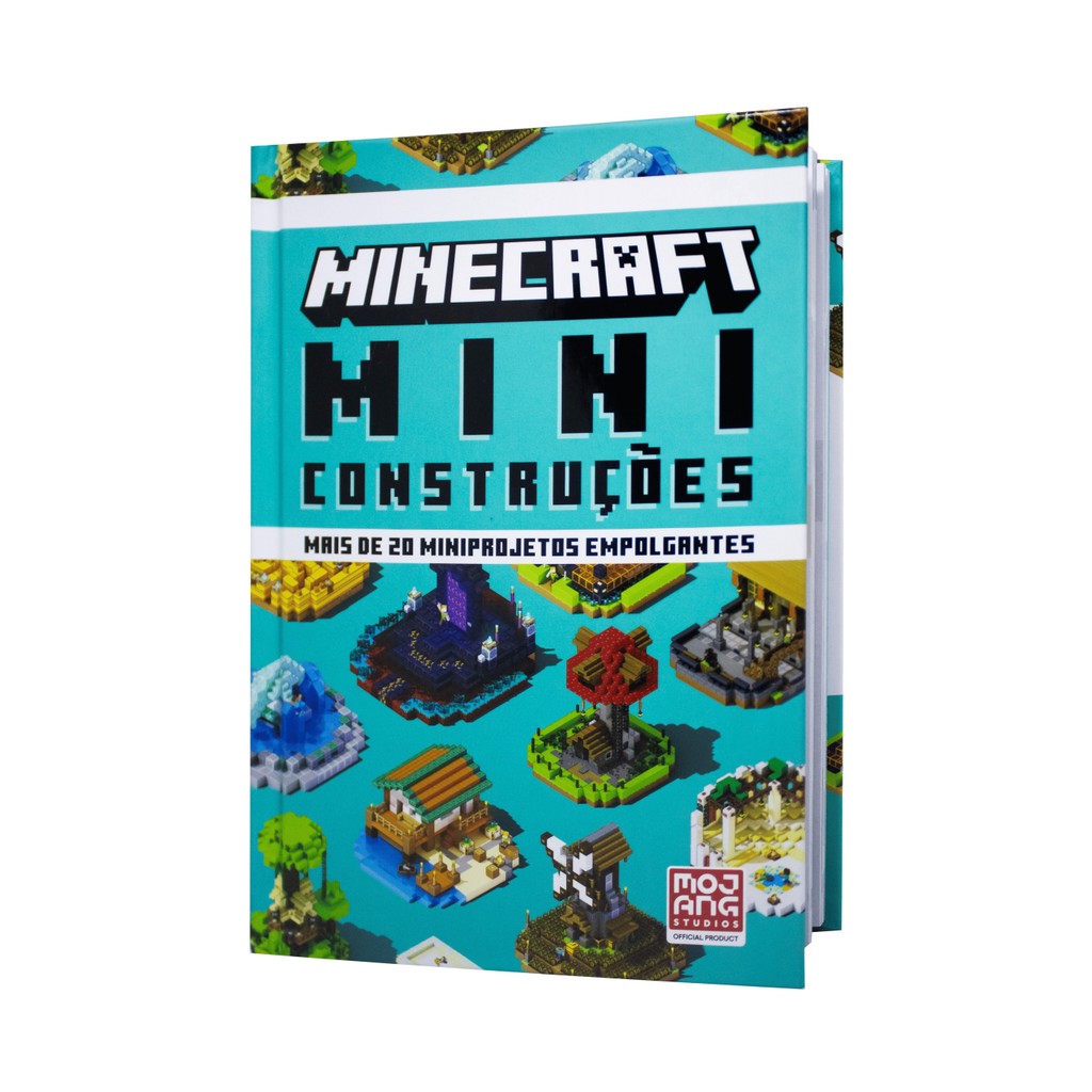 Livro Minecraft - Miniconstruções - Guia Oficial Com Mais De 20 ...