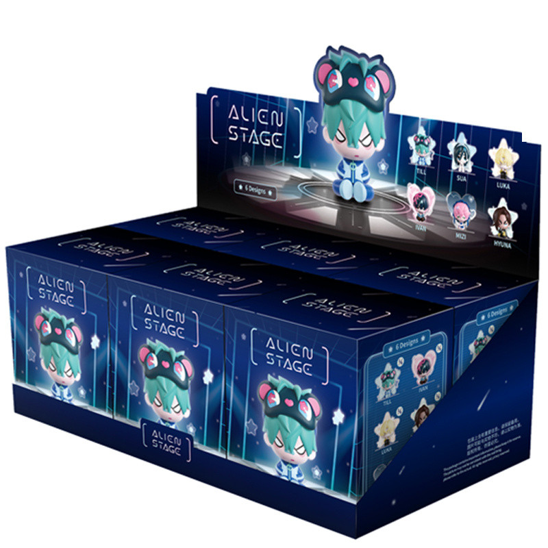 1/6 Unidades Alien Stage Free Blind Box Série Mizi Sua Ivan Até Luka ...