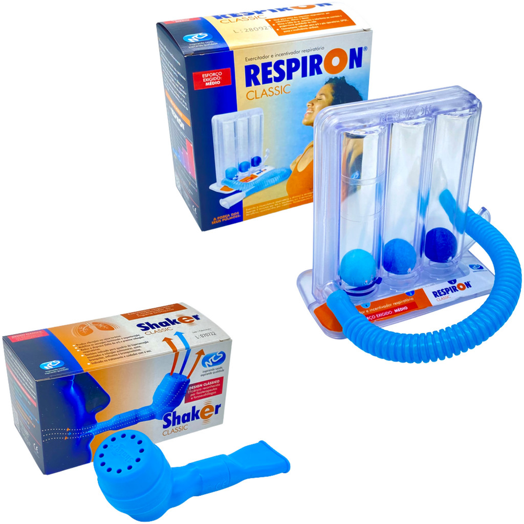 Kit Respiron Classic + Shaker Classic Original / Exercitador ...