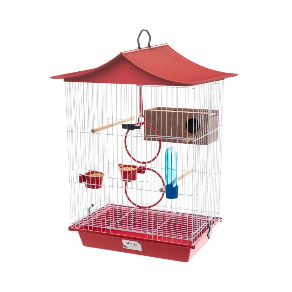 Gaiola Chinesinha P/ Periquito Ingles Vivopet | Shopee Brasil
