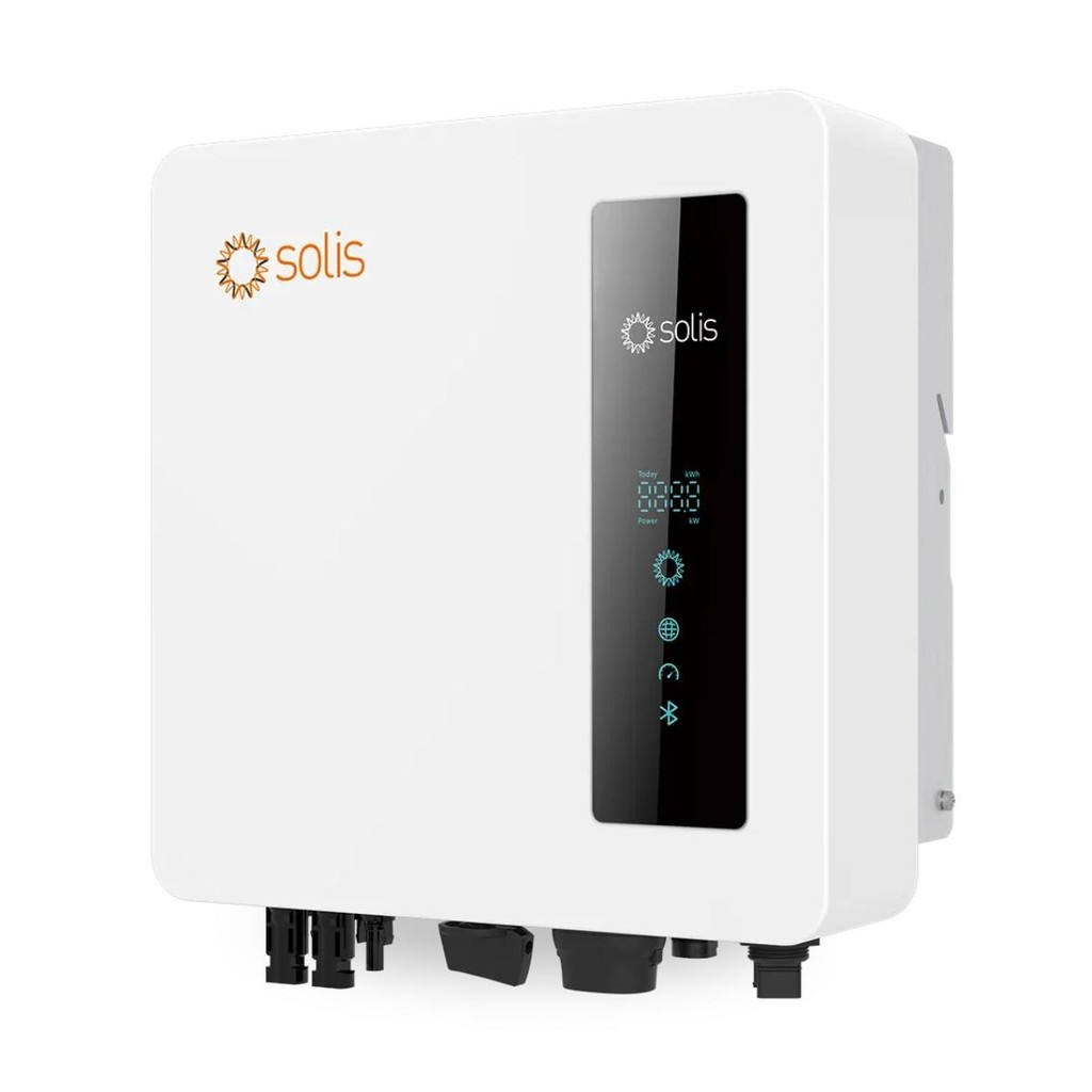 Inversor Solar 4kW On Grid 2MPPT Monofásico 220V Solis Homologado Novo ...