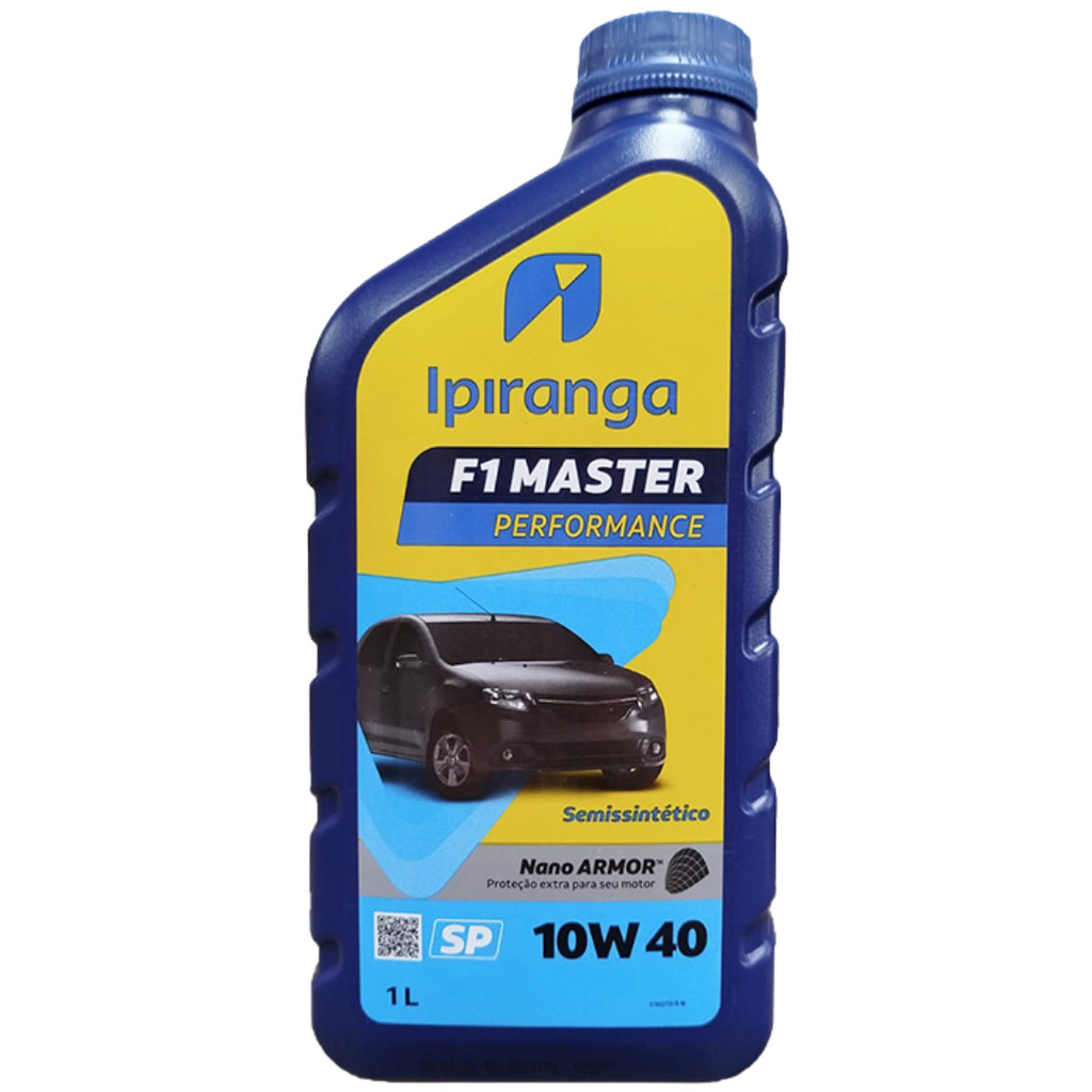 Oleo Ipiranga 10W40 F1 Master SP Semissintetico 1L | Shopee Brasil
