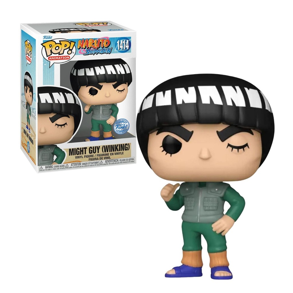 Boneco Funko Pop! Might Guy Winking 1414 (Special Edition) - Naruto ...