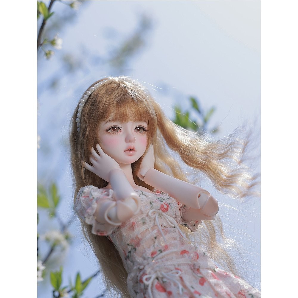 Boneca BJD autêntica 1/4 Pearl SD, conjunto de figura feminina com ...