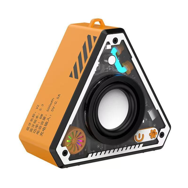 Alto-falante Bluetooth Sem Fio Série Transparente Alto-falante ...