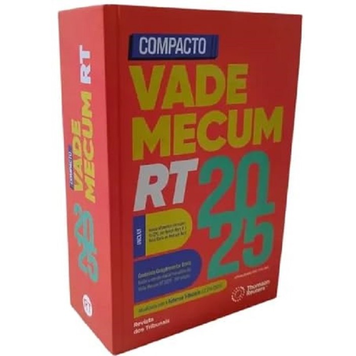 Vade Mecum RT 2025 (Compacto) autor Revista dos Tribunais | Shopee Brasil