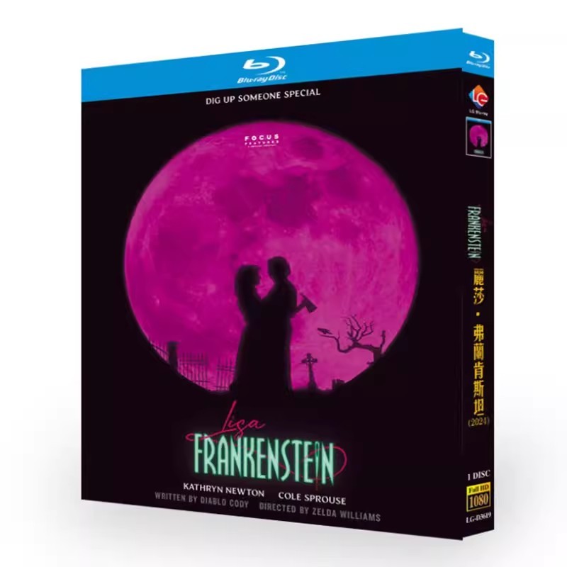 Disco Blu-ray Filme Americano Lisa Frankenstein (2024) 1BD H001 | Shopee Brasil